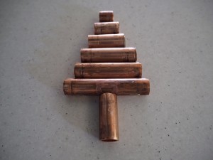 How to Make a Copper Pipe Christmas Tree Decoration - The Plumbette