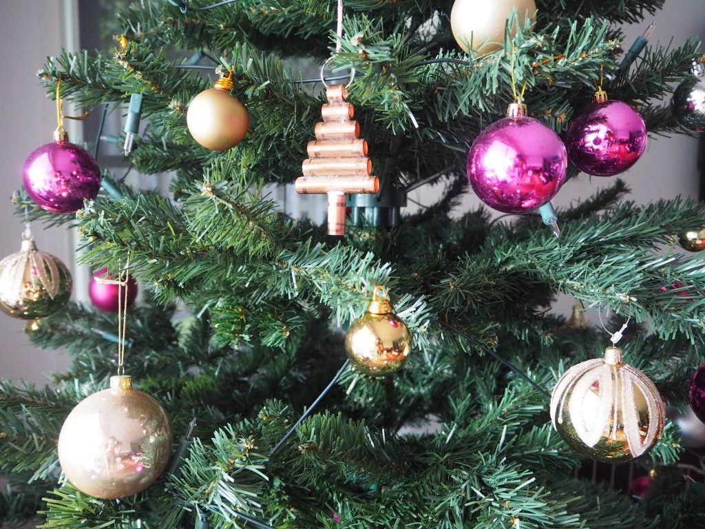 How to Make a Copper Pipe Christmas Tree Decoration - The Plumbette