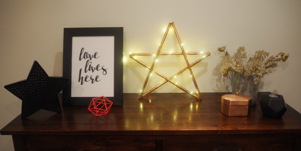 How to Make a Copper Pipe Star Light - The Plumbette
