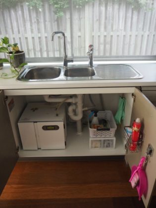 How to Organise Under a Kitchen Sink Cupboard With Limited Space - The ...