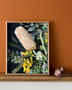 Bright Australian Native Flower Artwork - The Plumbette