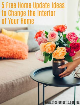 5 Free Home Update Ideas - The Plumbette