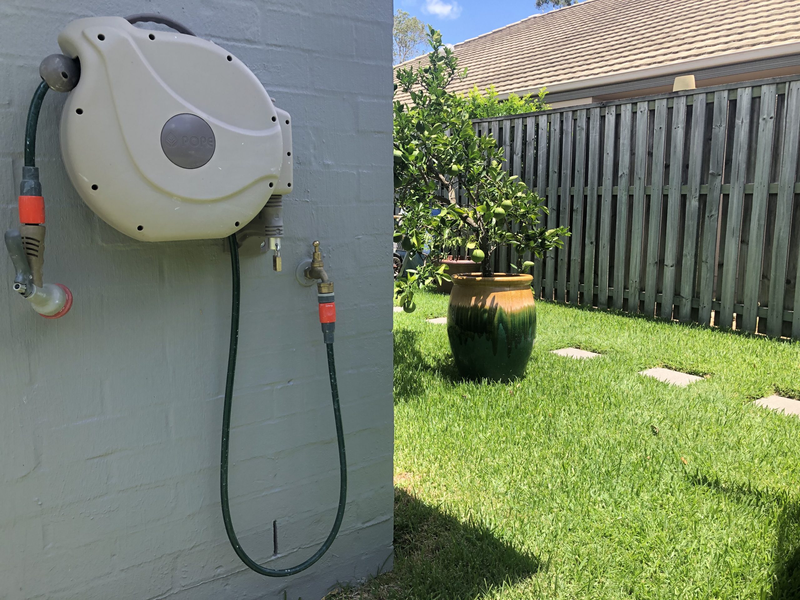 hose outside - The Plumbette