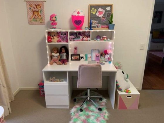 A Kids Desk With Storage - The Plumbette